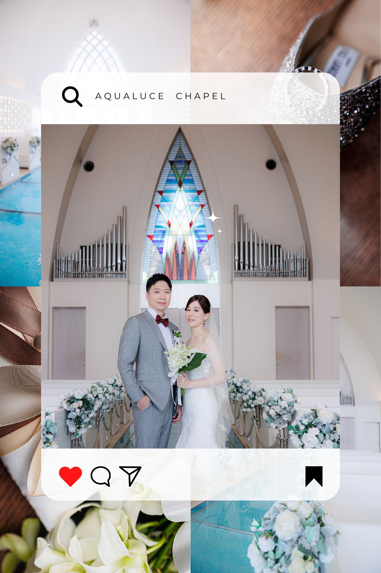 Customer Report 2024.03 @ 艾葵露雀教堂婚禮 Aqualuce Chapel Wedding – WATABE WEDDING